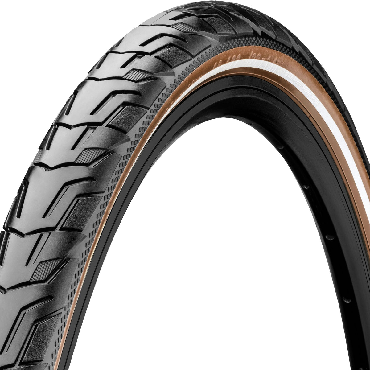 Continental Ride City draadband 28x1.40" Reflex E-25 bruin/zwart ...